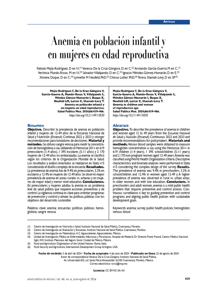 15830-Texto Del Artículo-82501-2-10-20240821 | PDF | Medicina | Medicina CLINICA