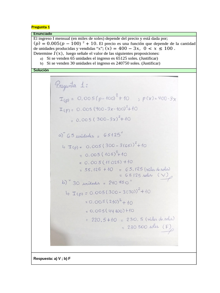 Formato de Soluci N de Desarrollo Virtual | PDF