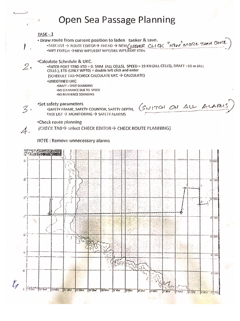 Passage Planing (MTI) | PDF