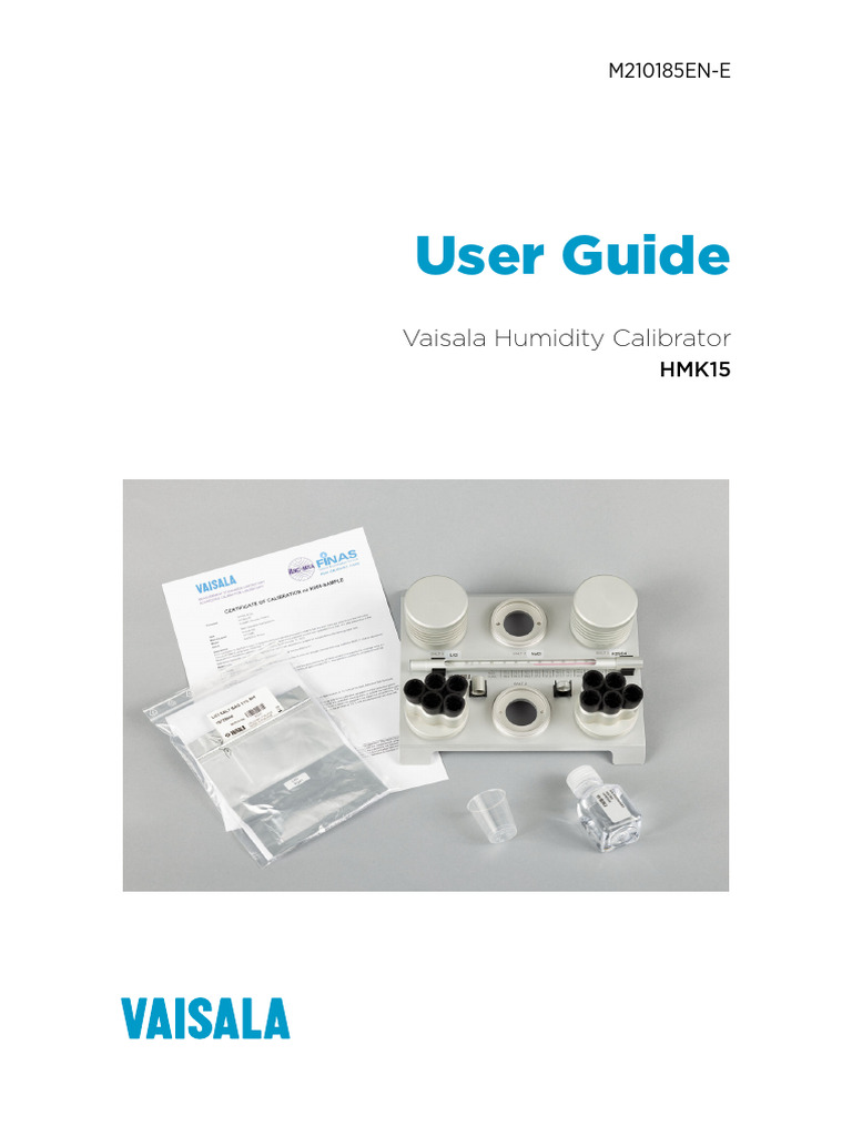 HMK15 User Guide in English | PDF | Calibration | Sodium Chloride