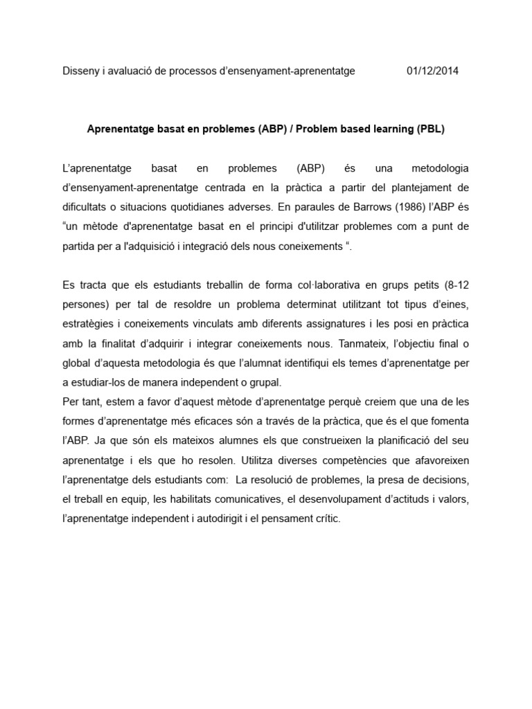 Disseny Activitat | PDF