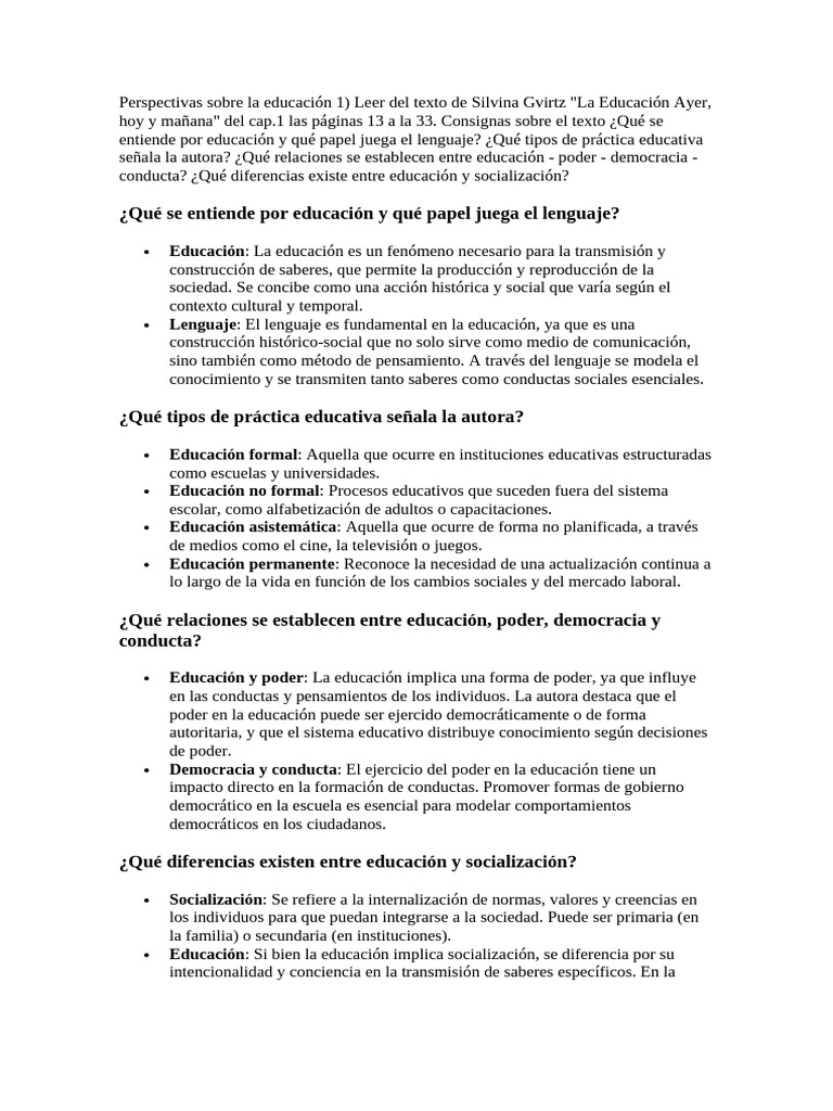 Virtz - resumen y respuesta del 1er tp | PDF | Comportamiento | Socialización