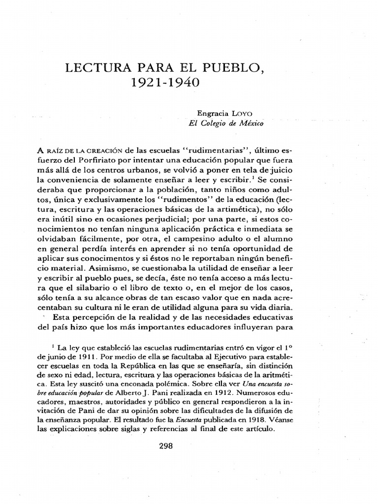 Engracia Loyo | PDF