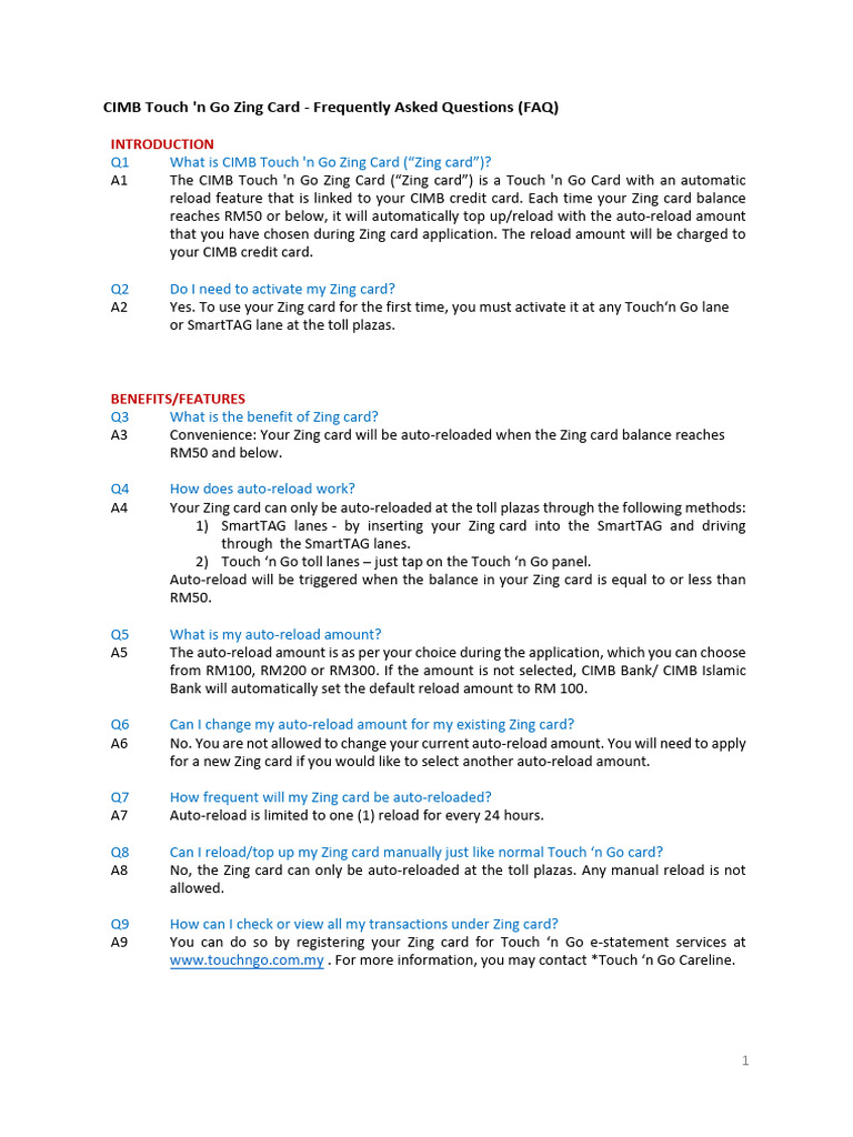 FAQ Zing Card | PDF | Banking Technology | Payments