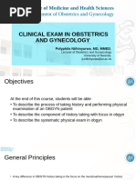 Gynaecological History Taking Checklist | PDF | Menstruation ...