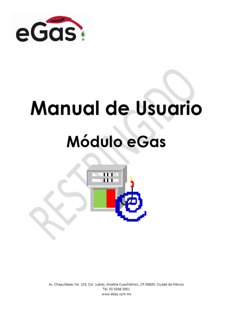 MAU-DOC-EGAS-V2.2 MAU Egas 1v0.84.1 Rev.995 | PDF | Estación de servicio | Ventana (informática)