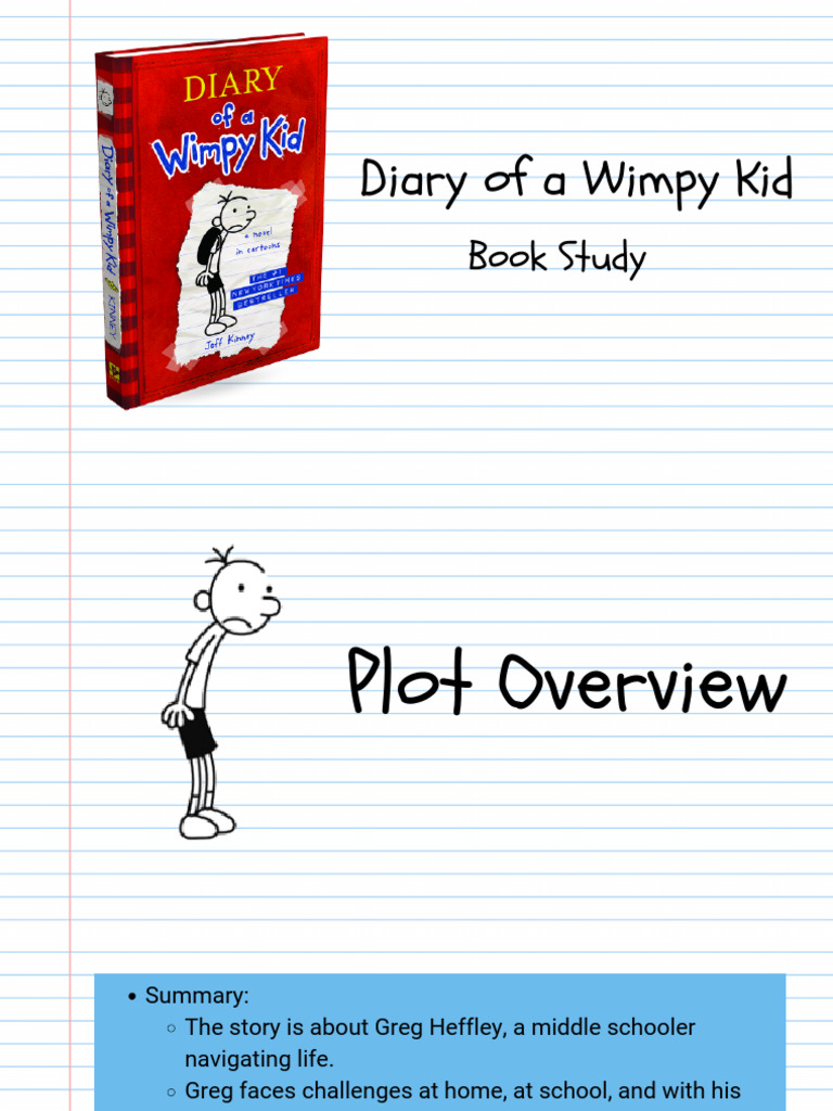 Greg Heffley's Middle School Journey | PDF | General Fiction