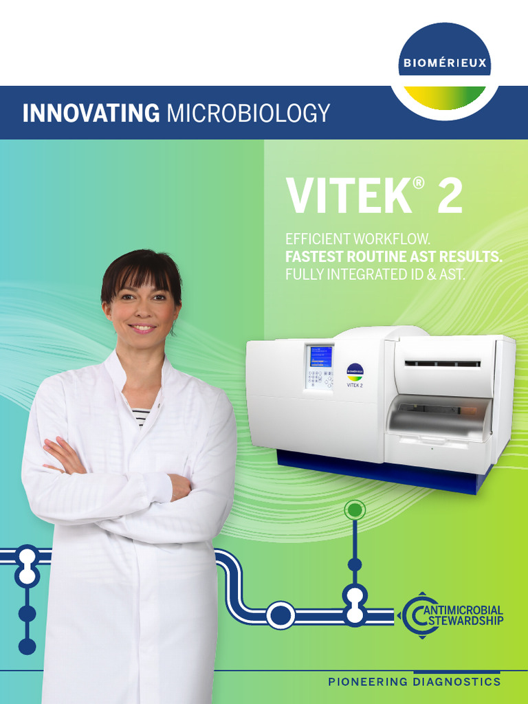 vitek-2-brochure (1) | PDF | Infection | Antimicrobial Resistance