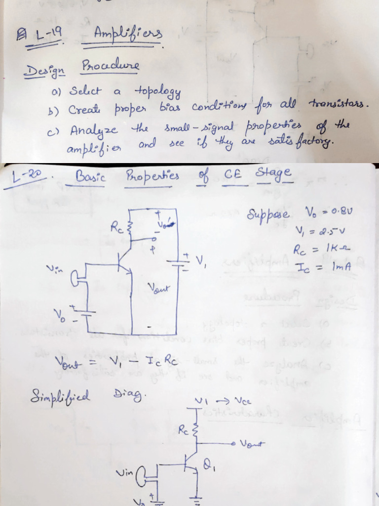 BJT_amplifier_ hybrid_pi_model | PDF
