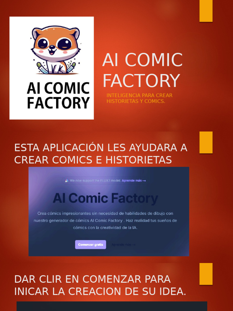 AI COMIC. Presentacion | PDF