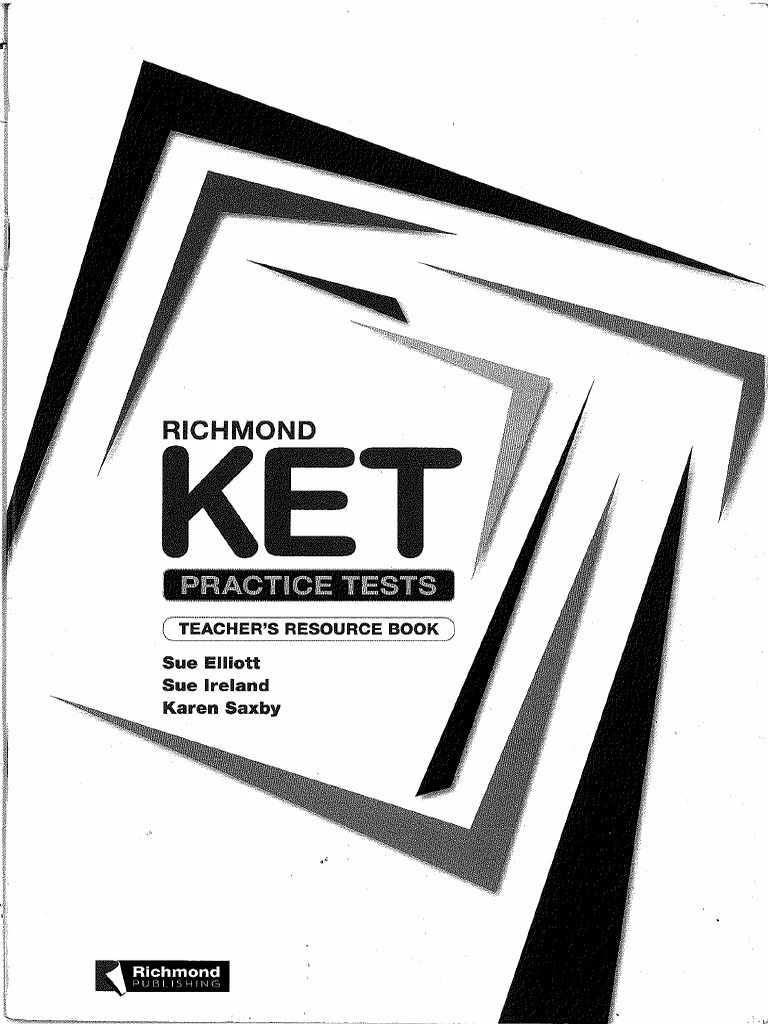 Richmond KET Practice Tests Teacher's Resource Book | PDF