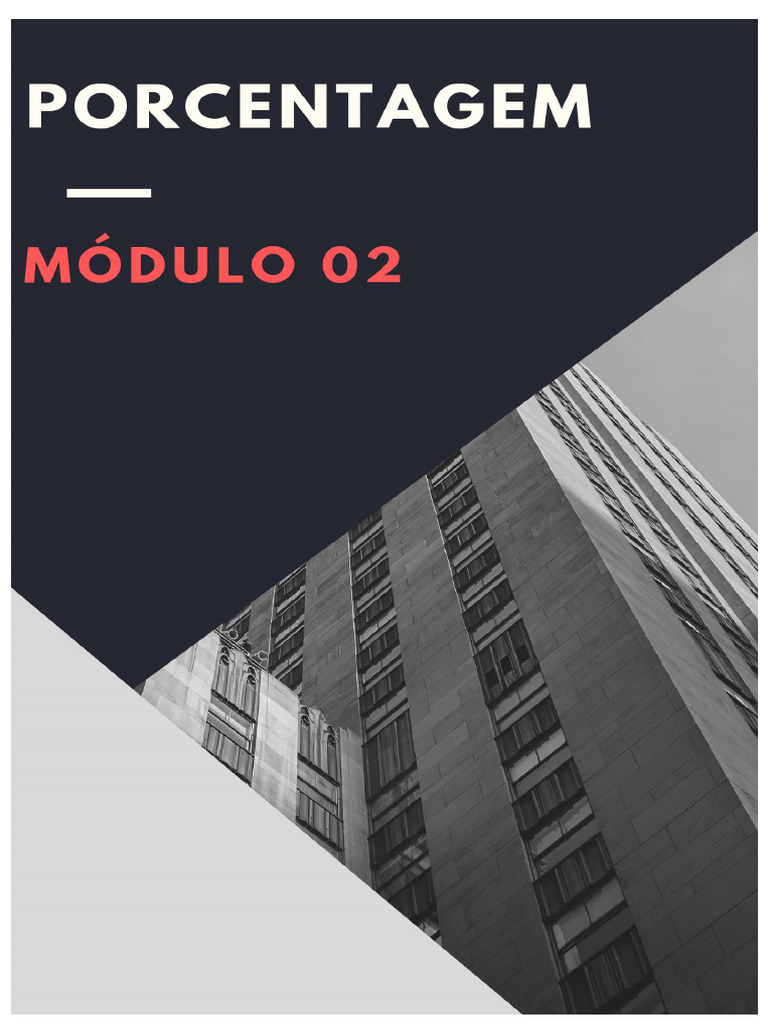 Módulo 02 - Porcentagem | PDF