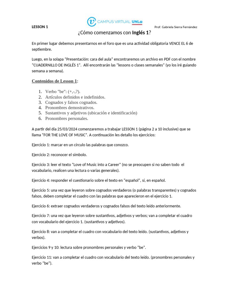 Guion Clase1 | PDF | Gramática | Lingüística