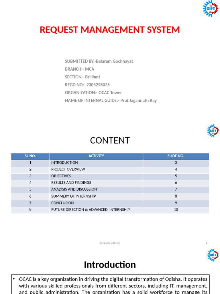 Request Management System Overview | PDF | Databases | Information ...