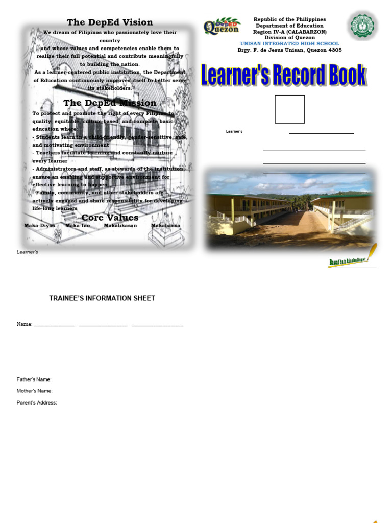 Trainers Record Book EIM | PDF | Learning | Electrical Wiring