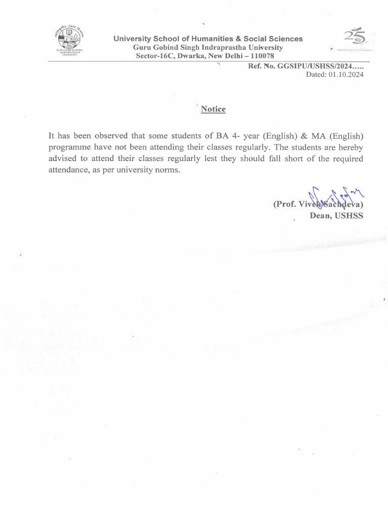 Notice Classes | PDF
