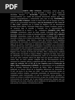 Anexo III - Modelo | PDF | Gobierno y personalidad | Justicia