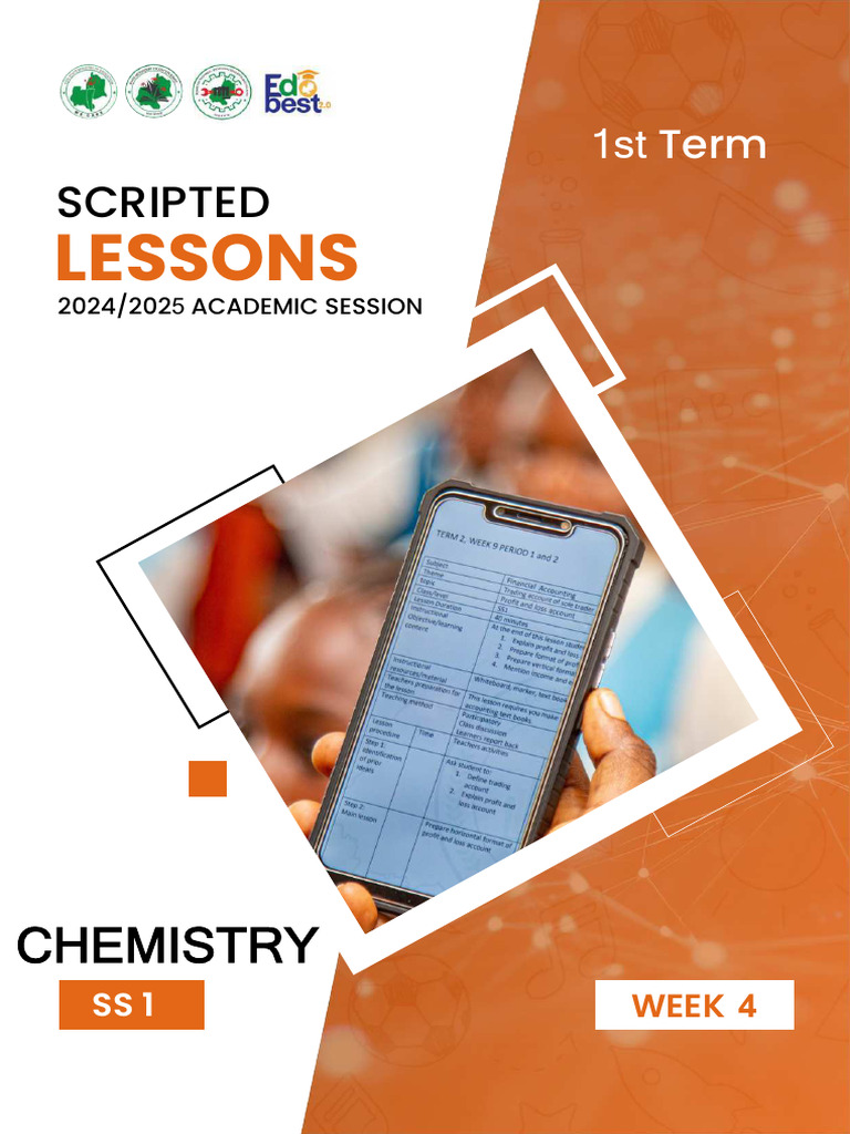 Chemistry Ss1 1st Term Week 4 | PDF | Mixture | Filtration