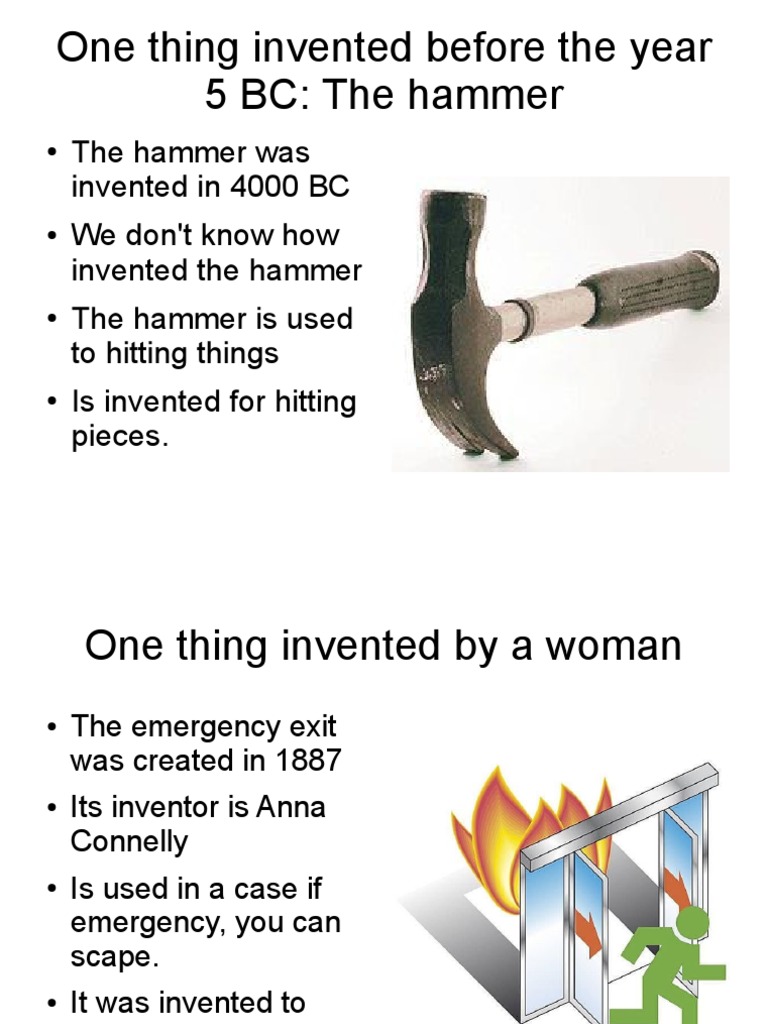 Notable Inventions Through History | PDF