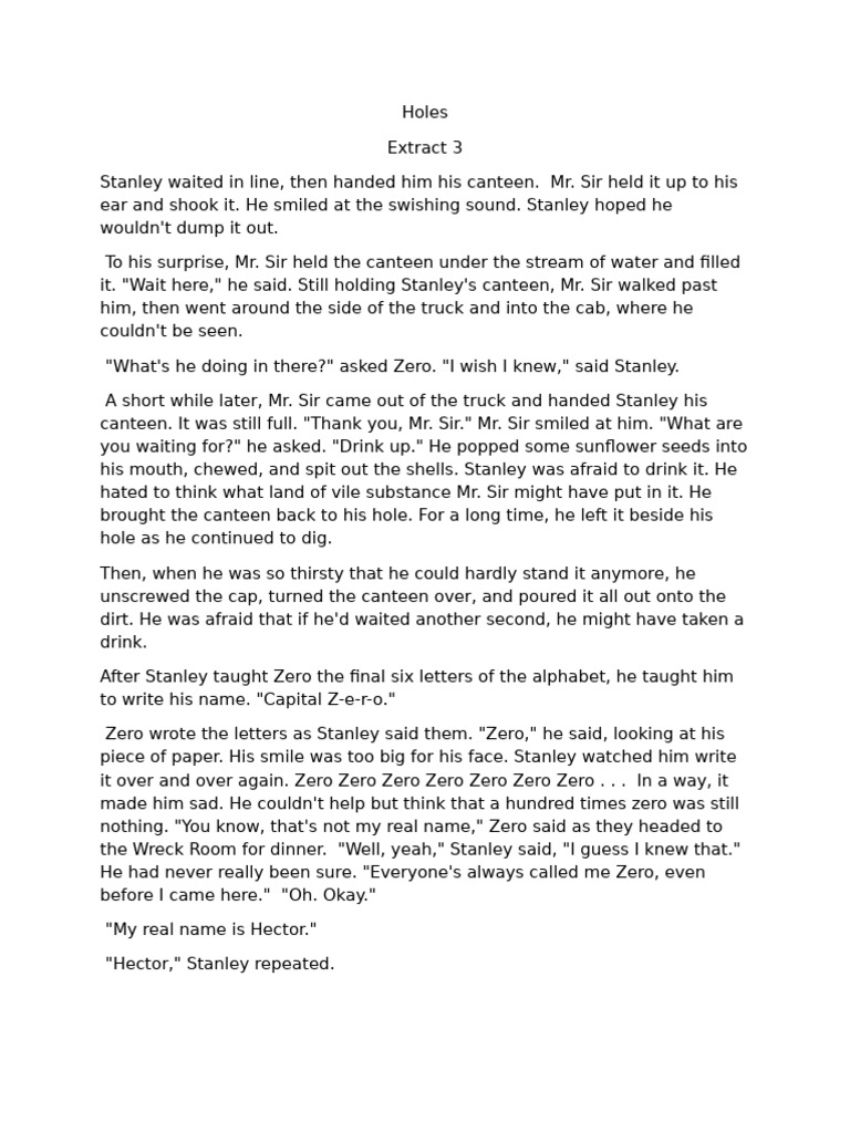 Holes_HW_Extract_1 | PDF