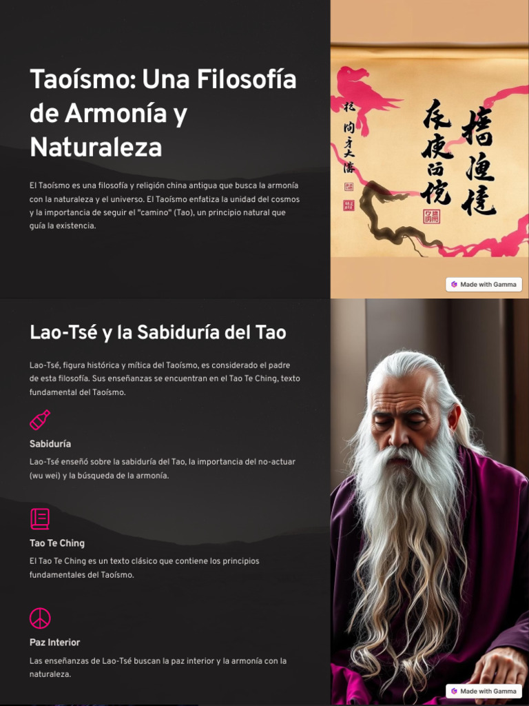 Taoismo-Una-Filosofia-de-Armonia-y-Naturaleza (1) (1) | PDF | Tao | Qi