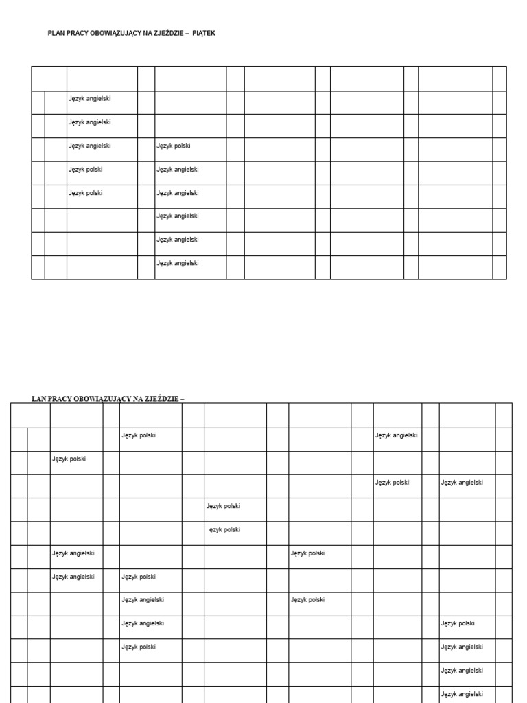 Plan Na 2 Zjazd GR II 24 25 | PDF
