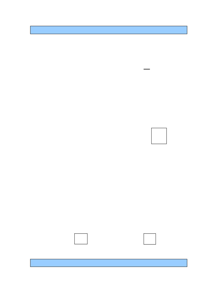 Placement Test Answer Sheet | PDF