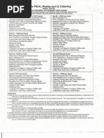 Tramway Timog Package PDF | PDF | Lunch | Salad