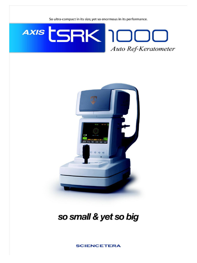 Auto Ref-Keratometer | PDF