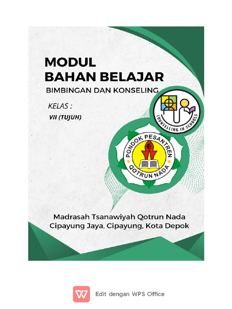 Modul BK Kelas 1-1 | PDF