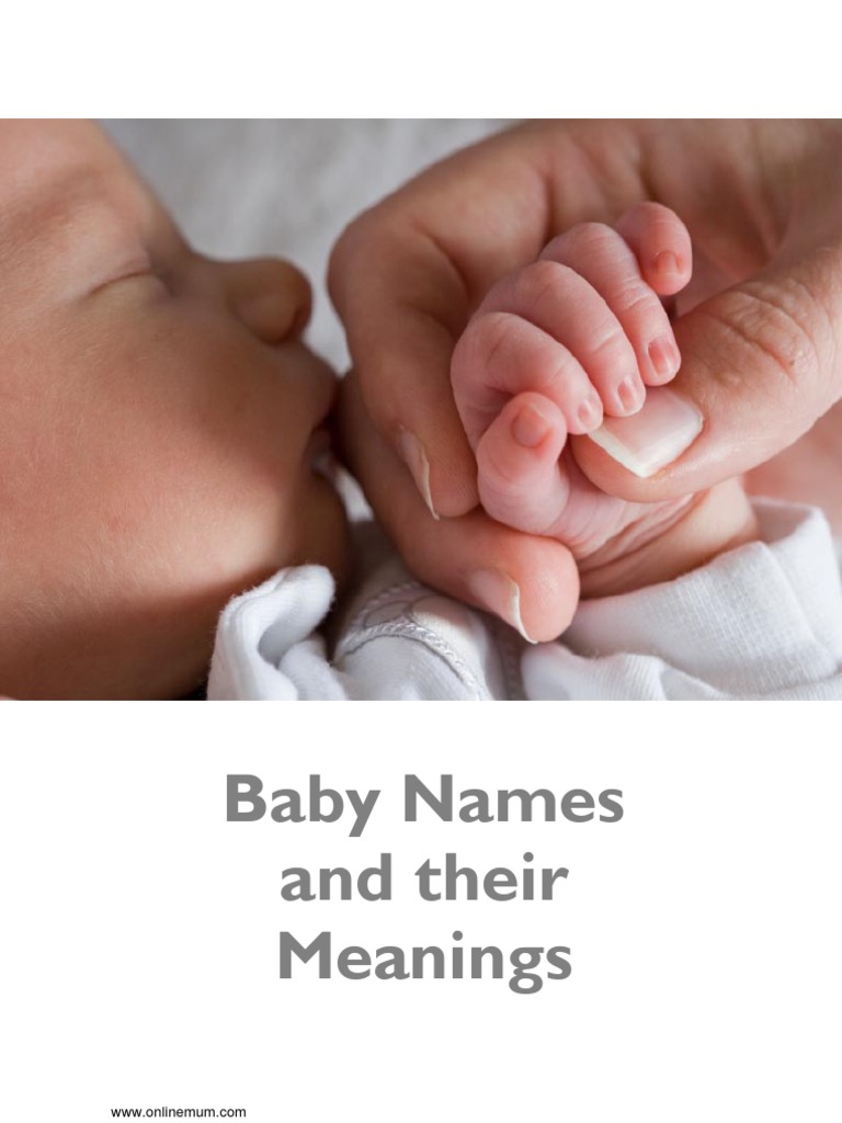 Popular Baby Names | Download Free PDF | England | Languages