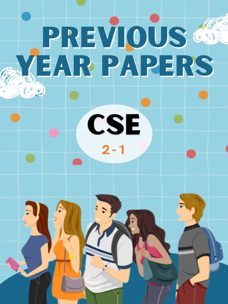 CSE 2-1 PYQs | PDF