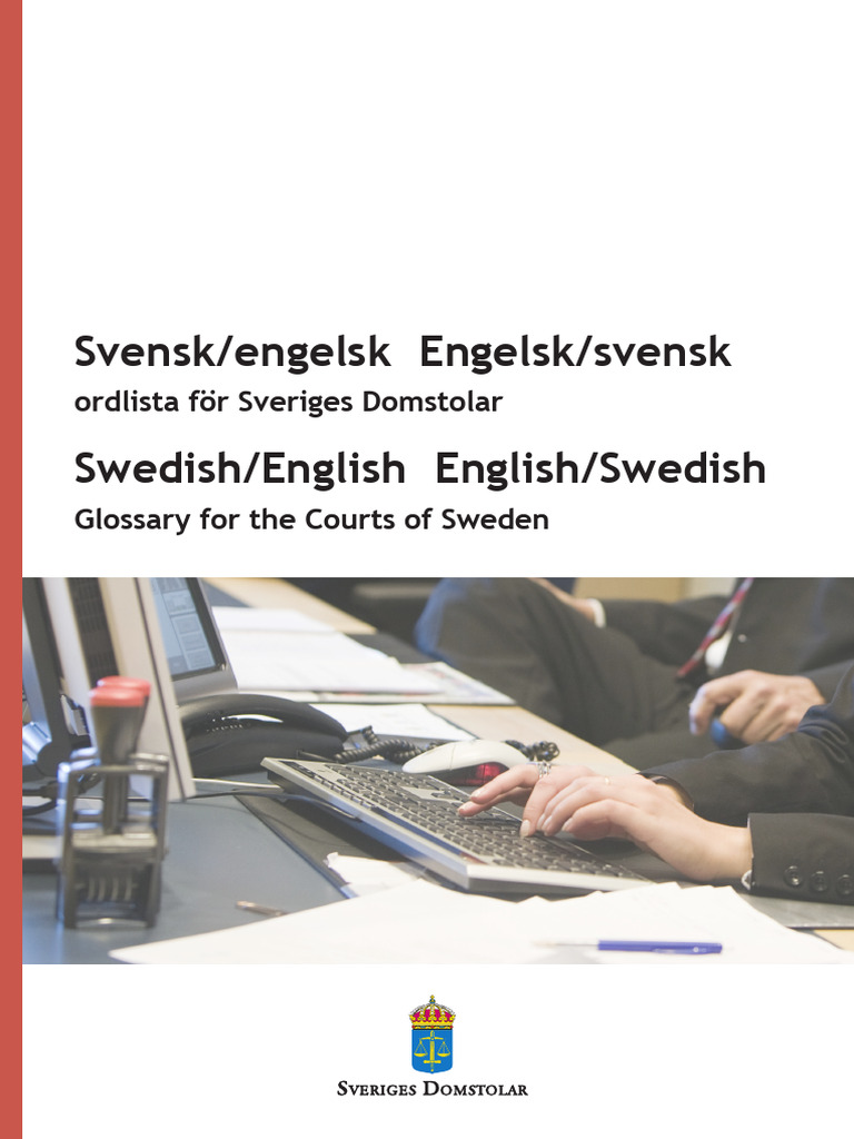 Glossary - Swedish Courts | PDF