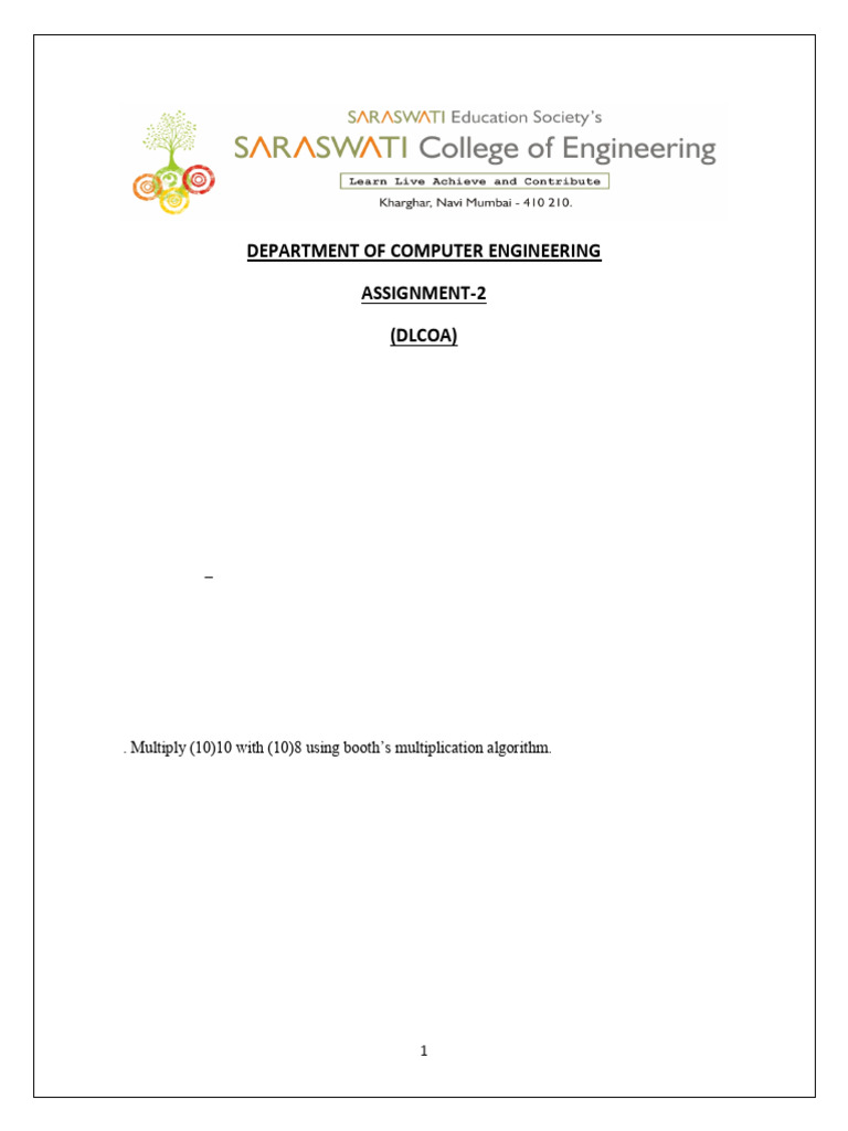 Dlcao Assignment Question | PDF | Cpu Cache | Computer Memory