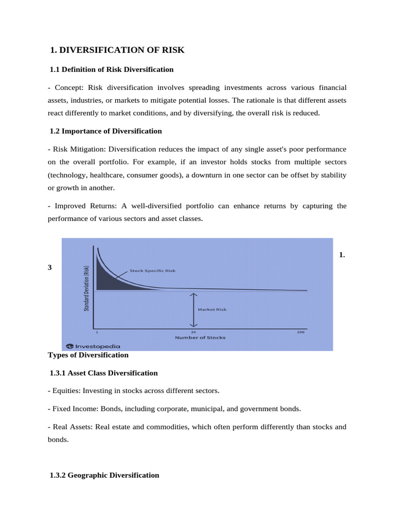 ASSI 8 | PDF | Diversification (Finance) | Financial Risk