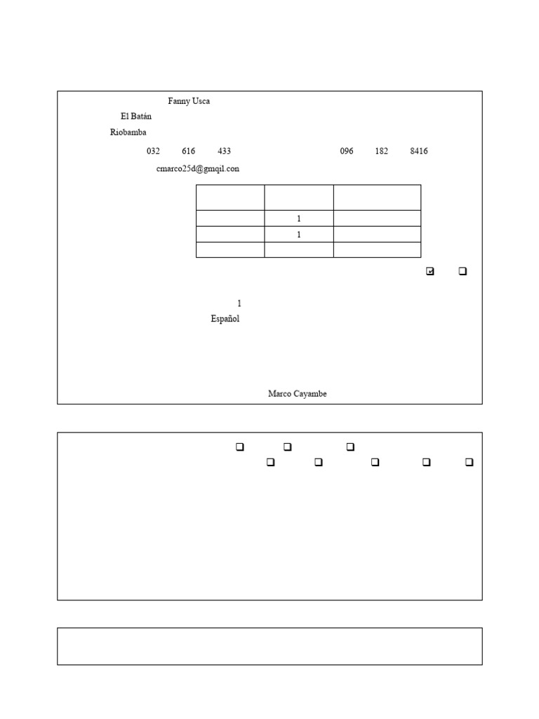 Formulario de Alojamiento Particular | PDF