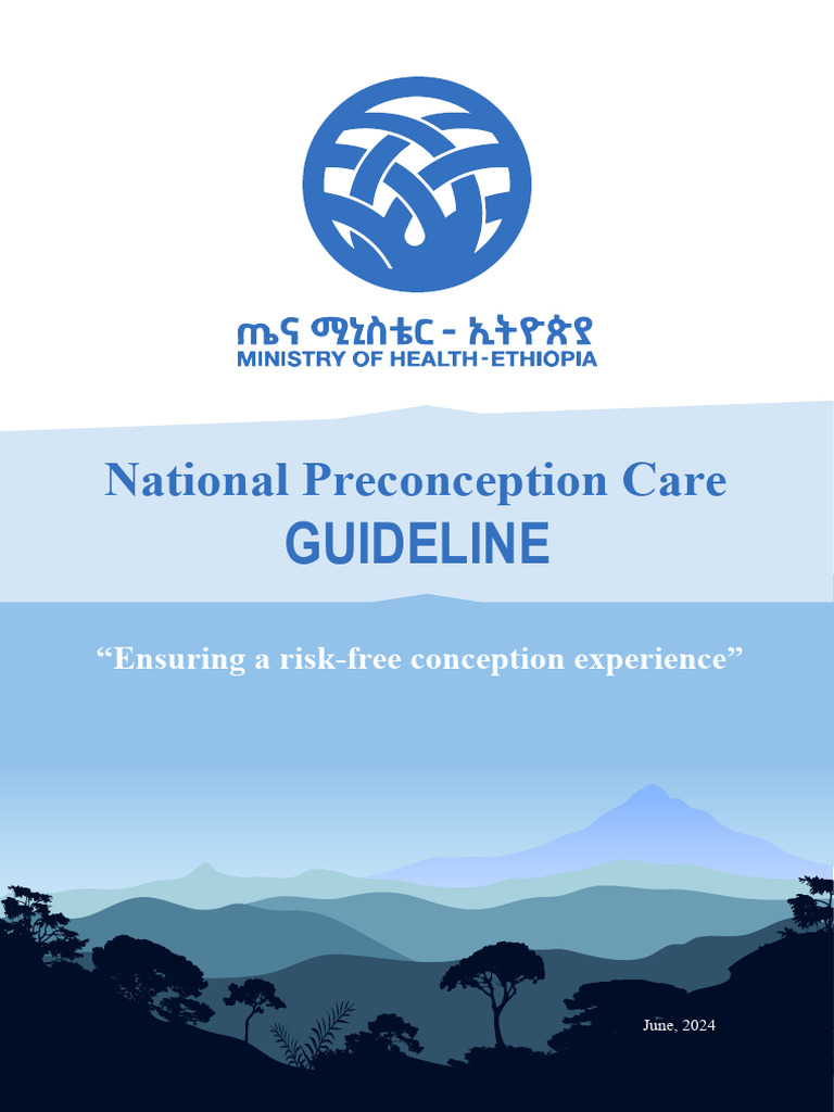 National Preconception Care Guideline - 2024 | PDF | Hypothyroidism ...