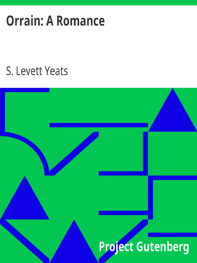 Orrain - A Romance - S. Levett Yeats | PDF