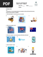 Multilevel Listening Full Test | PDF | Language Arts & Discipline
