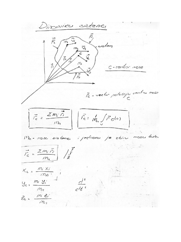 Dinamika Zadaci Deo1 | PDF