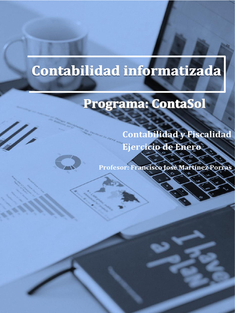 Ejercicio ContaSol: Contabilidad y Fiscalidad | PDF | Contabilidad