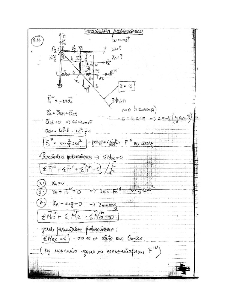 Dinamika Zadaci Deo6 | PDF
