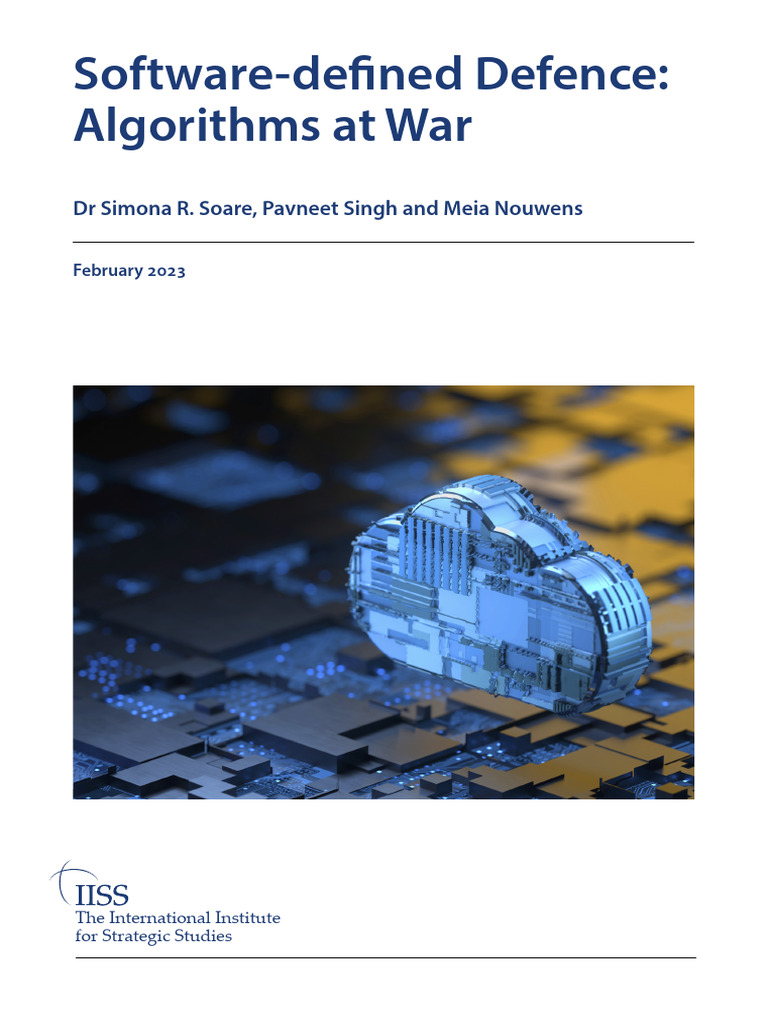 Software-Defined Defence - Algorithms at War | PDF | Military ...
