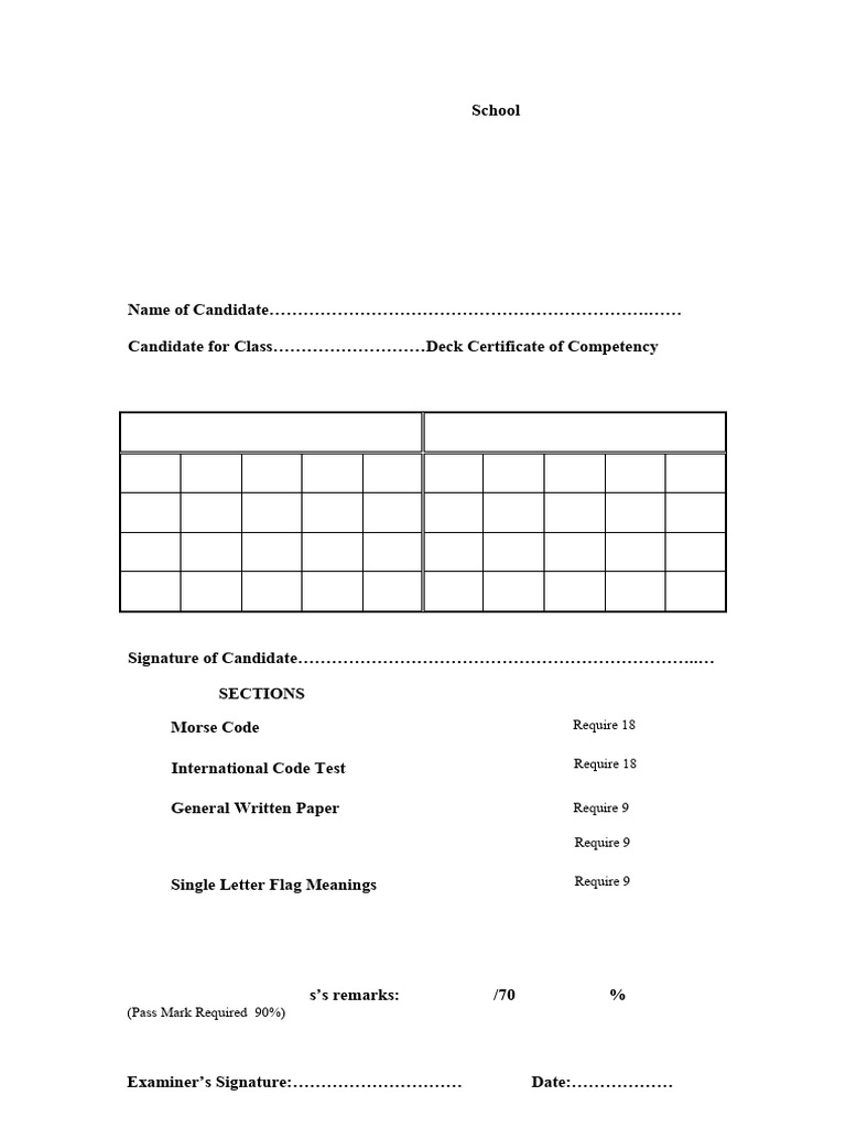 1.Signals Answer Sheet | PDF