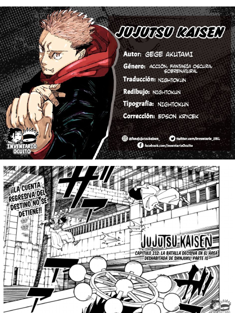 [232] Jujutsu kaisen | PDF