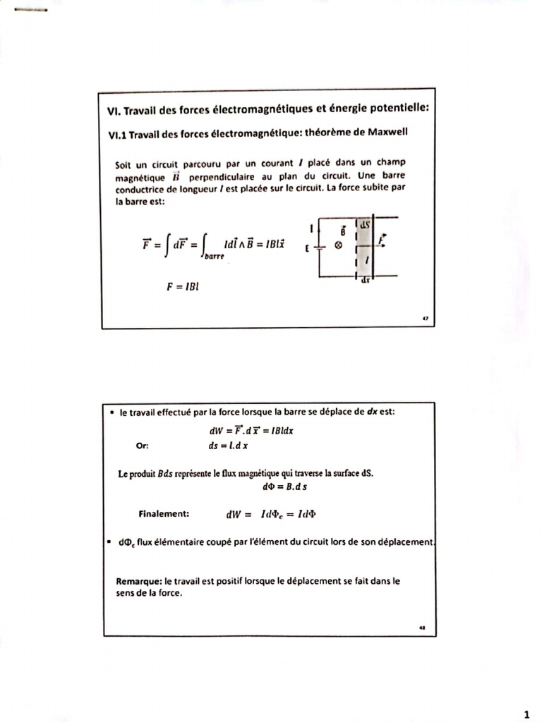 électromagnétisme s1 | PDF