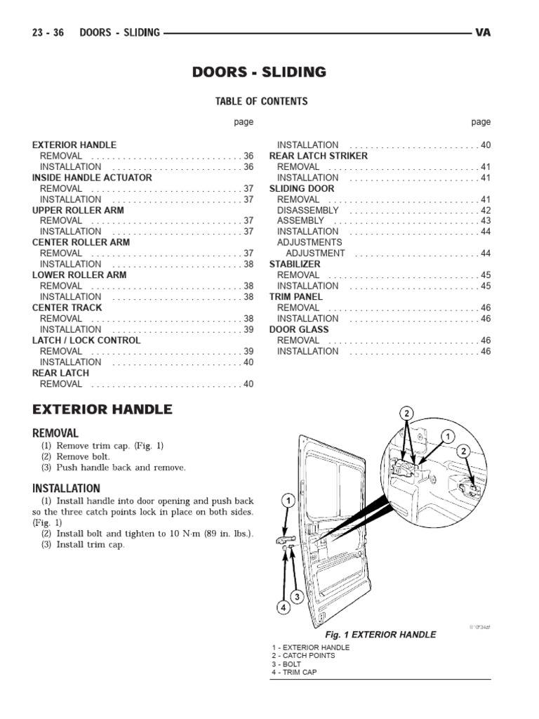Merc Sprinter Sliding Door | PDF | Electrical Connector | Door