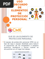 PLATICA DE 5 MINUTOS - Equipo de Proteccion | PDF | La seguridad