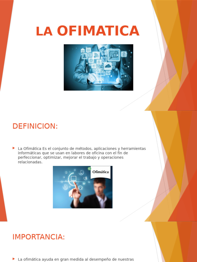 Ofimática: Herramientas y Beneficios | PDF