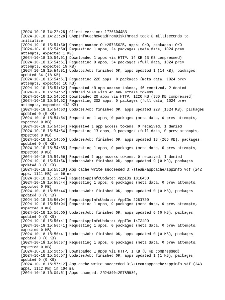 appinfo_log | PDF | Cache (Computing) | Computing appinfo_log | PDF | Cache (Computing) | Computing